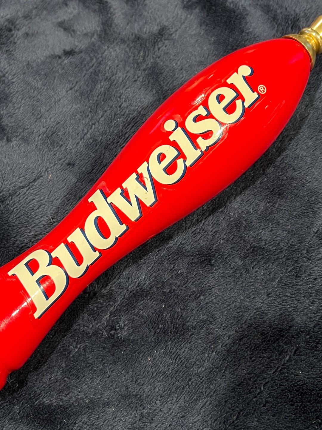 Vintage Budweiser Torpedo Tap Handle - Etsy