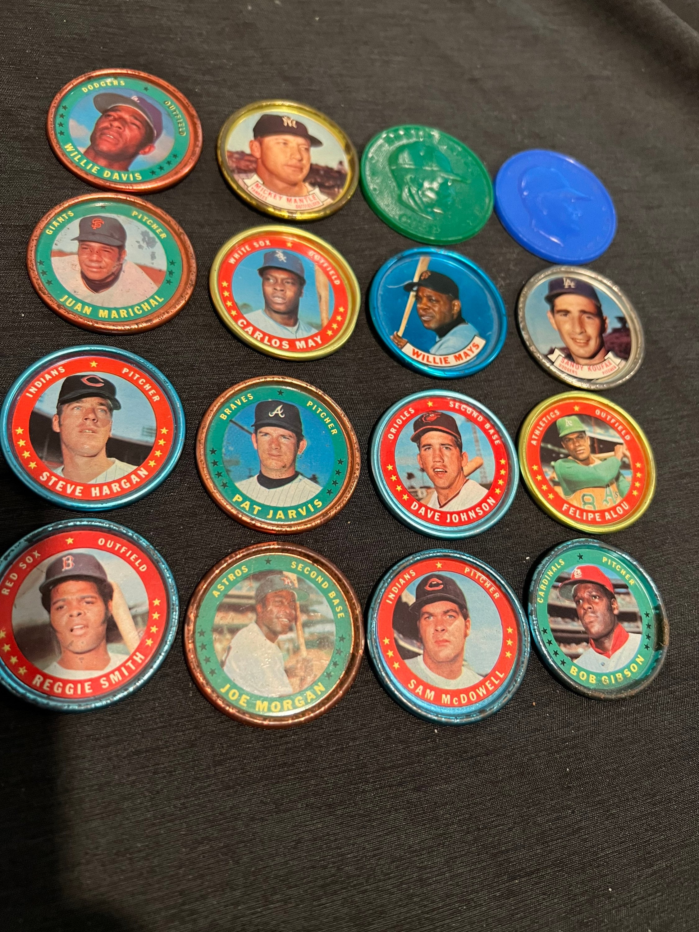Vintage Baseball Coins Mickey Mantle - Etsy