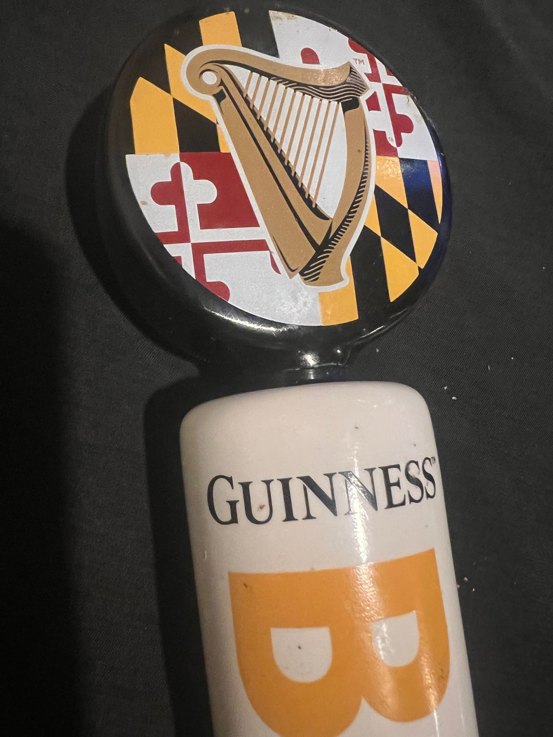 Guinness Blonde Maryland Flag Tap Handle - Etsy