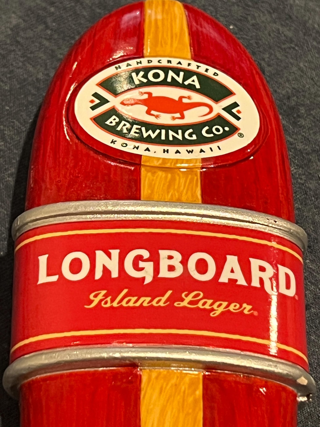 Kona Brewing Longboard Island Lager Tap Handle - Etsy
