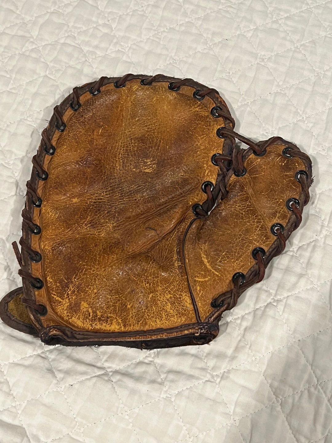 1890’s Rare Excellent Condition Baseball Baseman Mitt - Etsy