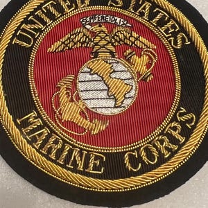 United States Marine Corps Display Case With Medal Pins and Patch - Etsy