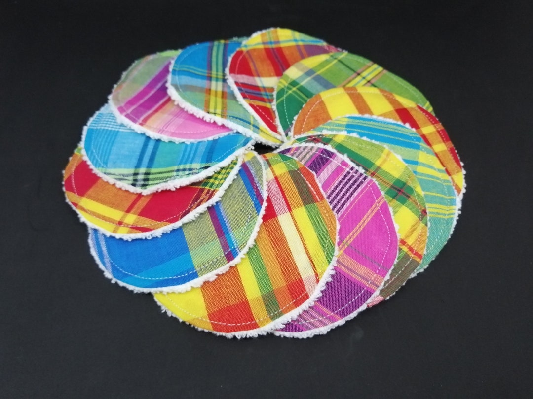 Madras Washable Discs, Madras Make-up Remover Discs X12 - Etsy