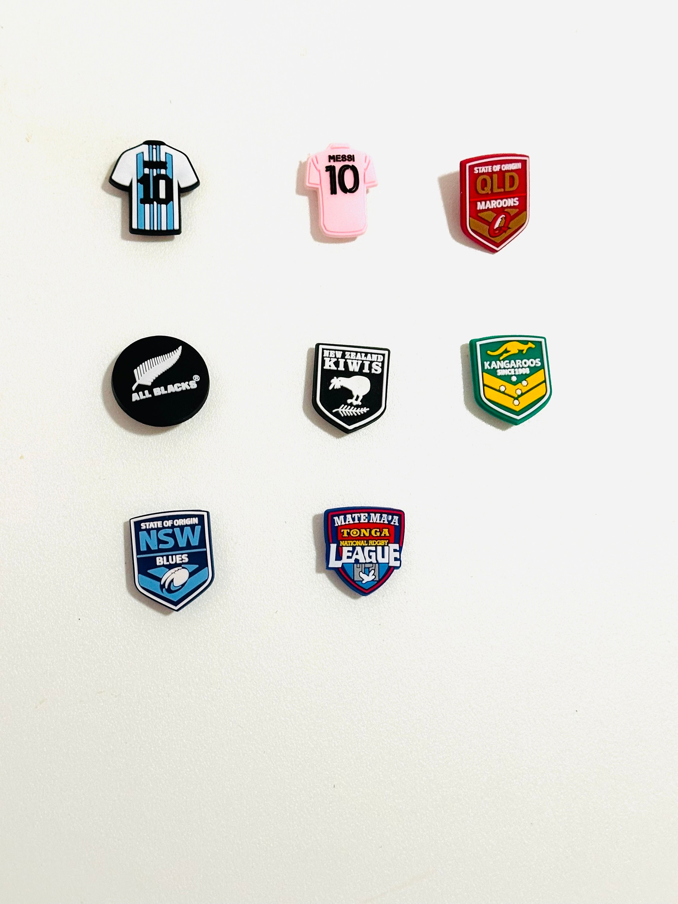 Croc Charms NRL Teams - Etsy Australia