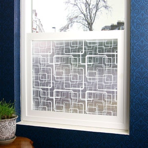 Retro Squares Privacy Film - Etsy