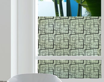 Peggy Modern Privacy Window Film Standard 36 In. X 48 In. - Etsy