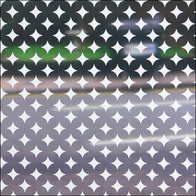Diamonds Sheer Decorative Window Film - Standard 36 In. X 48 In - Etsy