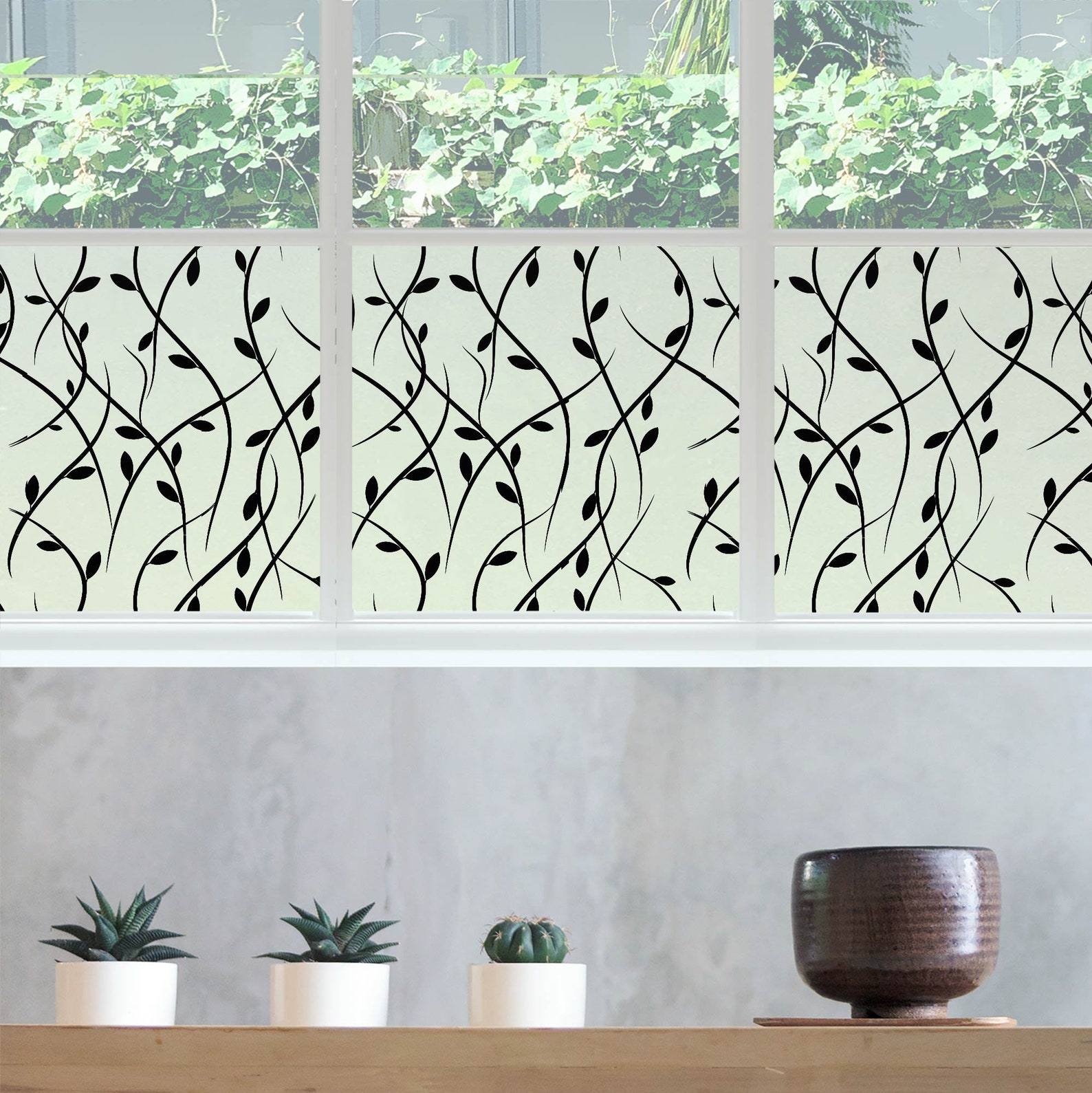 PRIVACY Window FILM Custom Size Window Decal Frosted Glass - Etsy