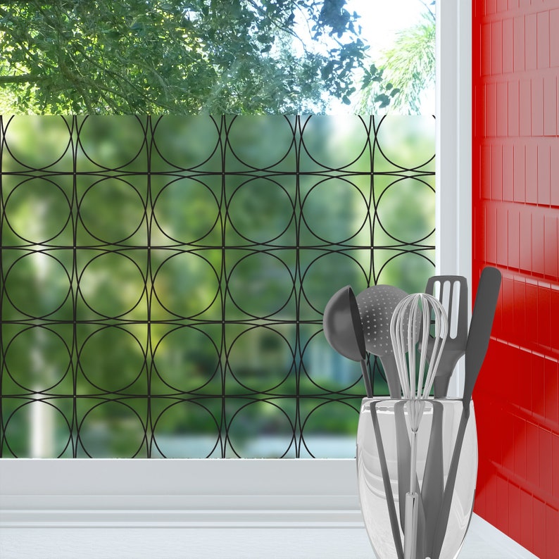 Sheer PRIVACY WINDOW Film DIY Window Film Custom Decal - Etsy