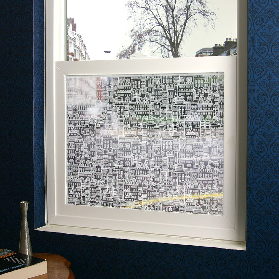 Sheer PRIVACY WINDOW Film | DIY Window Film | Custom Decal | Waterproof ...