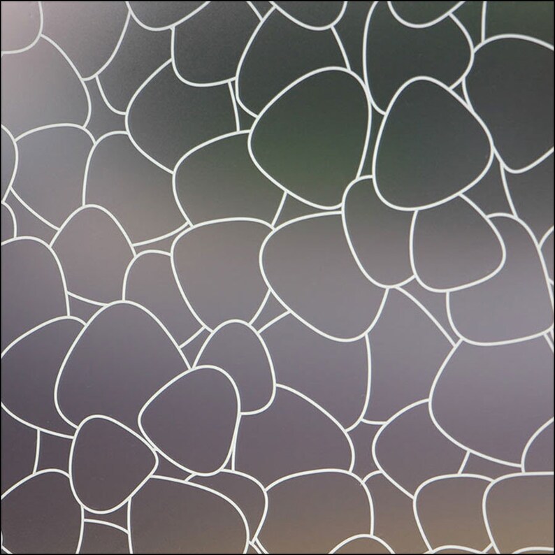 Pebbles Window & Privacy Film - Large 48" X 84" - Etsy