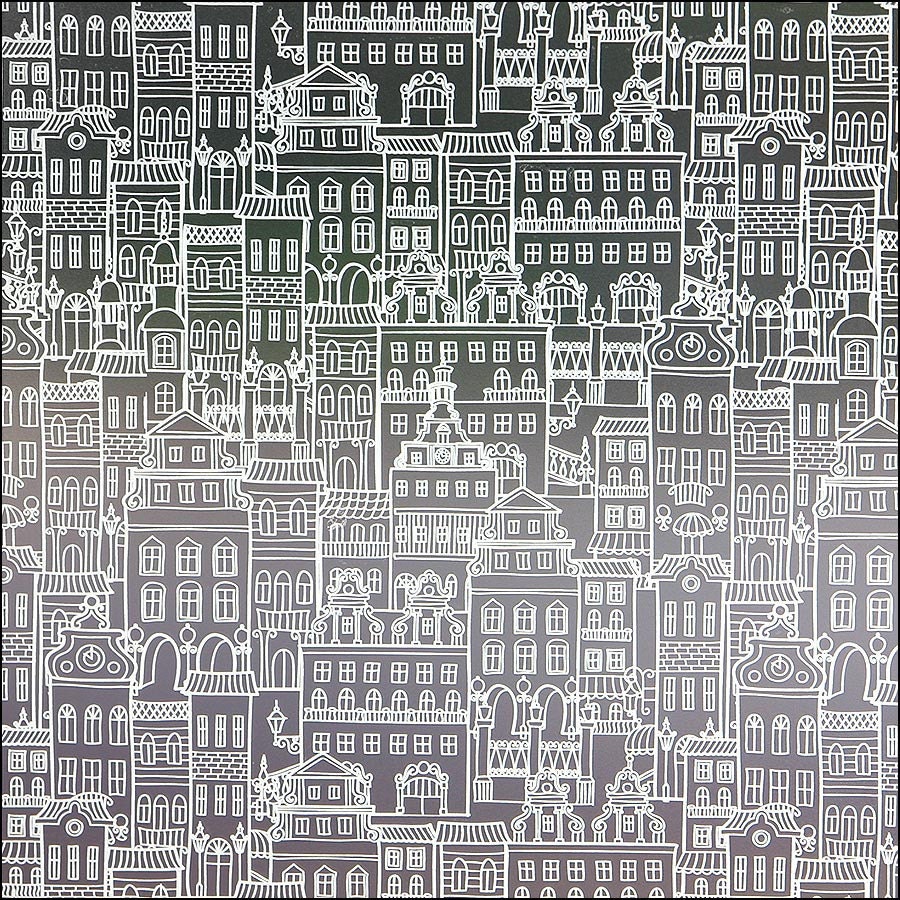 Little City Privacy Window Film Standard 36 In. X 48 In. - Etsy