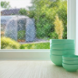 Rhythm Sheer Window Film - Standard 36 In. X 48 In - Etsy