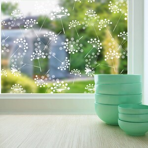 Dandelion Sheer Window Film Standard 36 In. X 48 In - Etsy