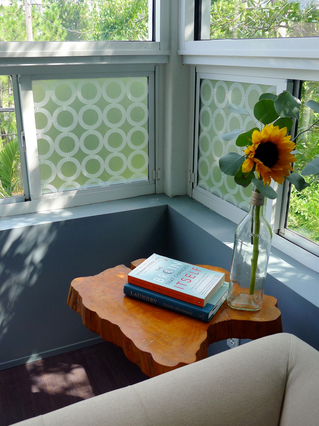 Radial Privacy Window Film - Adhesive - Large 48 In. X 84 In. - Etsy