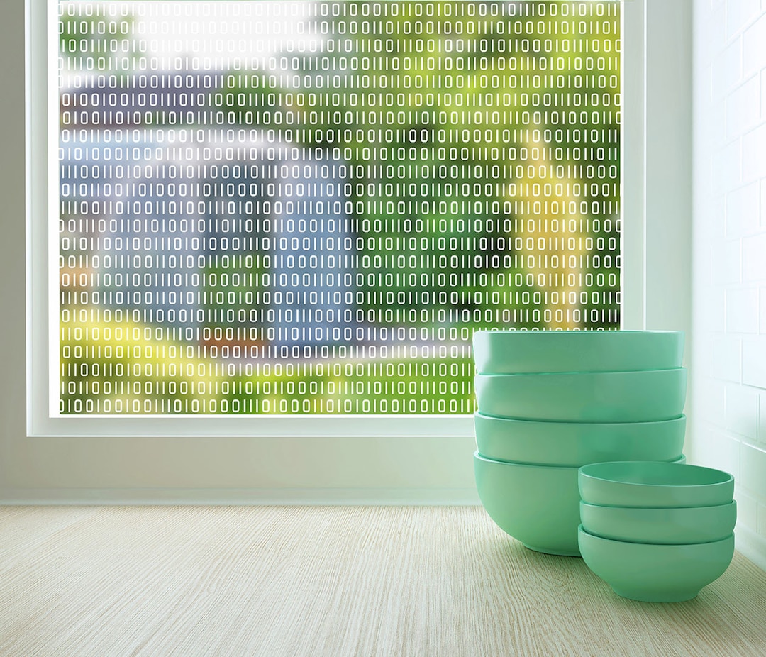 Bits & Bytes Sheer Window Film - Standard 36 In. X 48 In - Etsy