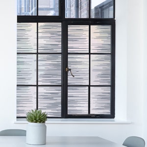 PRIVACY Window FILM | Custom Size Window Decal | Adhesive Decorative ...