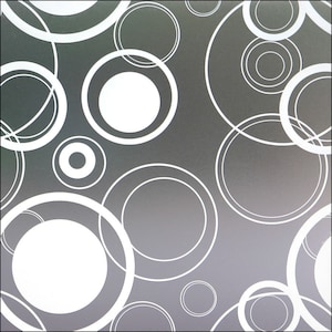 Retro Dots Privacy Window Film - Standard 36 In. X 48 In. - Etsy