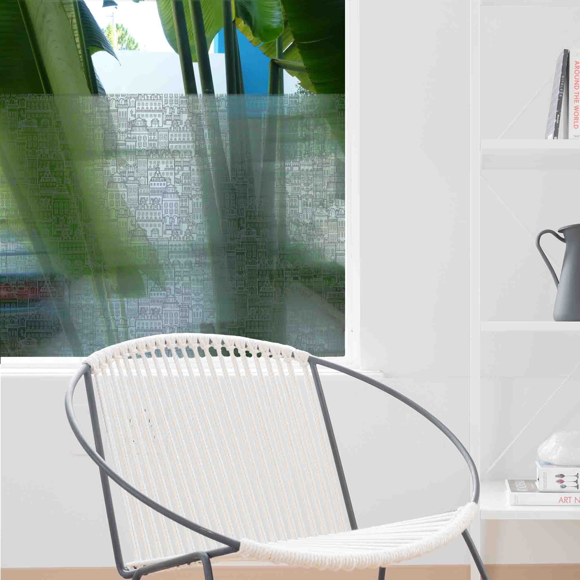 Sheer PRIVACY WINDOW Film | DIY Window Film | Custom Decal | Waterproof ...