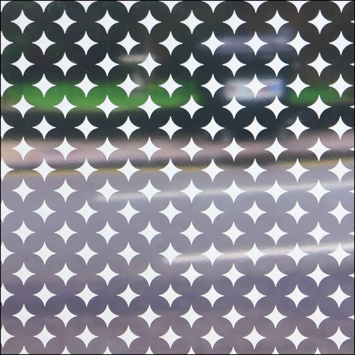 Diamonds Sheer Decorative Window Film Large 48 In. X 84 In. - Etsy