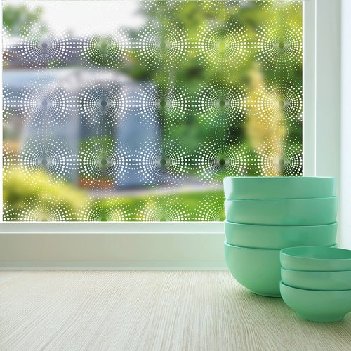 Fleur Sheer Window Film - Etsy