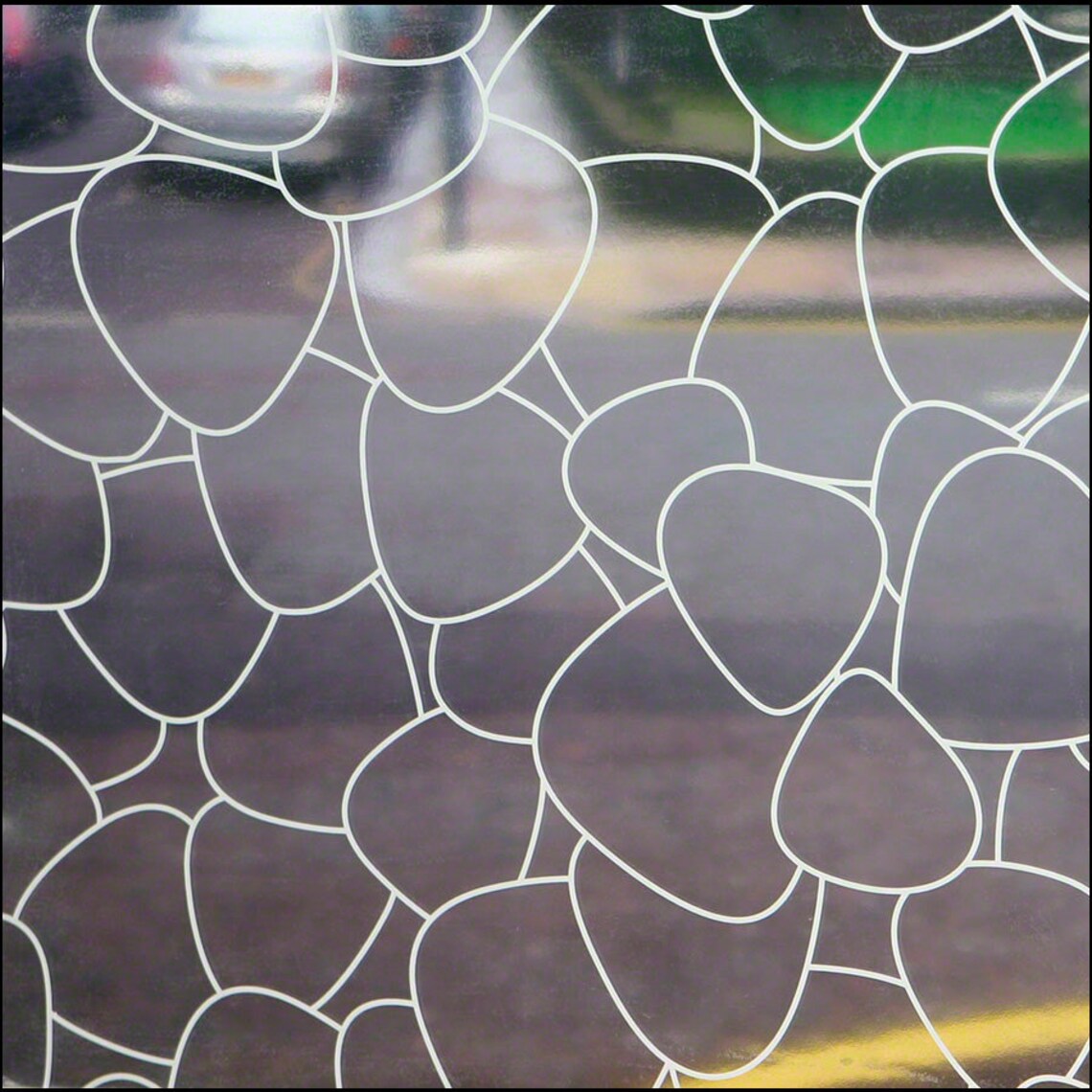 Pebbles Sheer Window Film - Large 48 In. X 84 In. - Etsy
