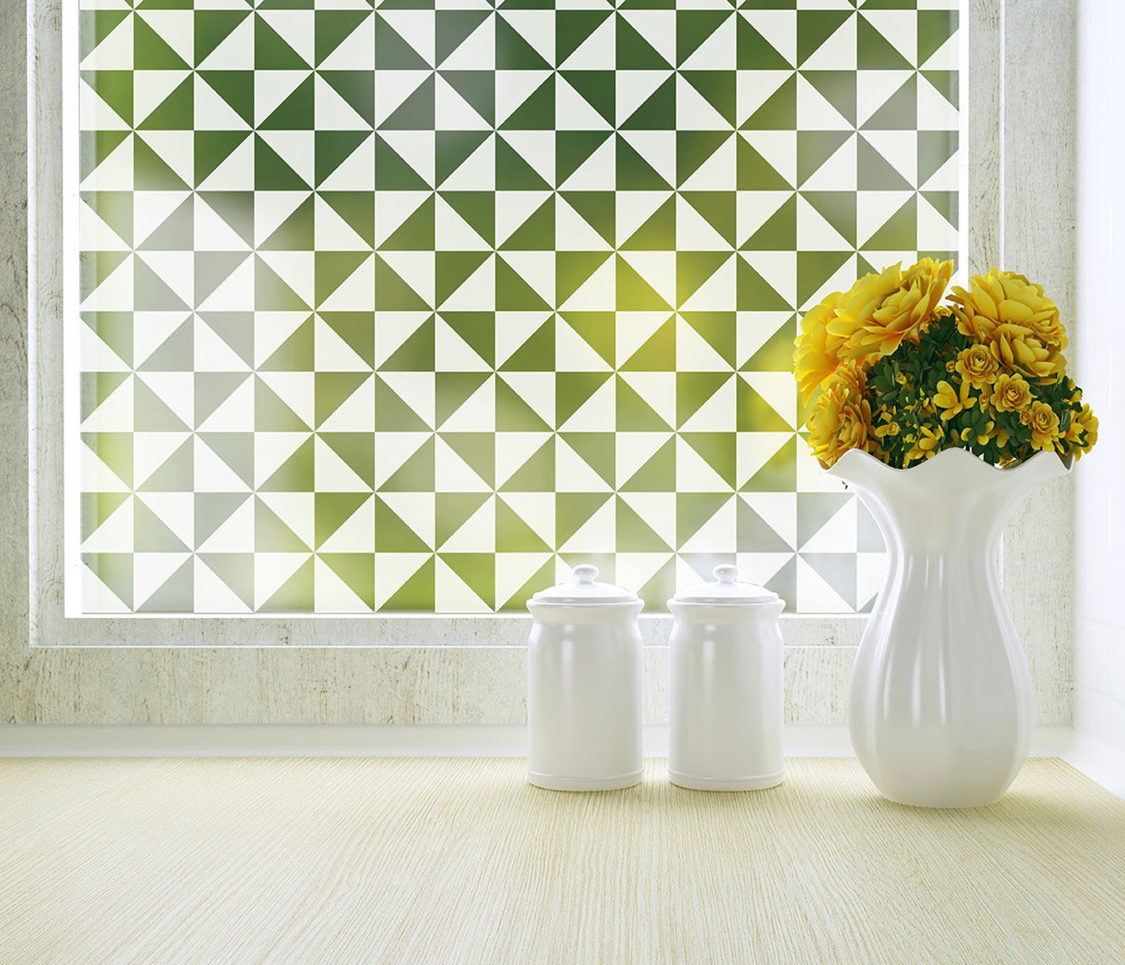 Pinwheel Privacy Window Film Standard 36 In. X 48 In. | Etsy