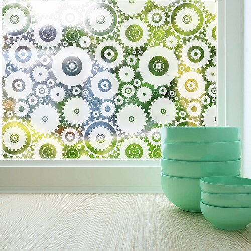 Rhythm Sheer Window Film Standard 36 In. X 48 In - Etsy