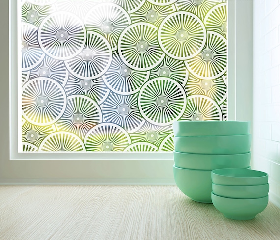 Slice Sheer Window Film Standard 36 in. x 48 in | Etsy