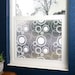 Retro Dots Privacy Window Film - Large 48 In. X 84 In. - Etsy