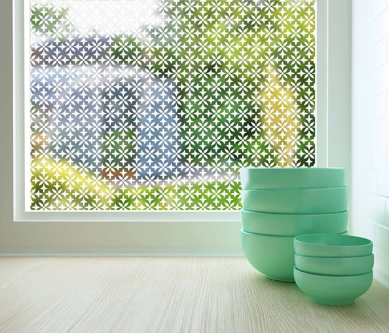 Fleur Sheer Window Film | Etsy