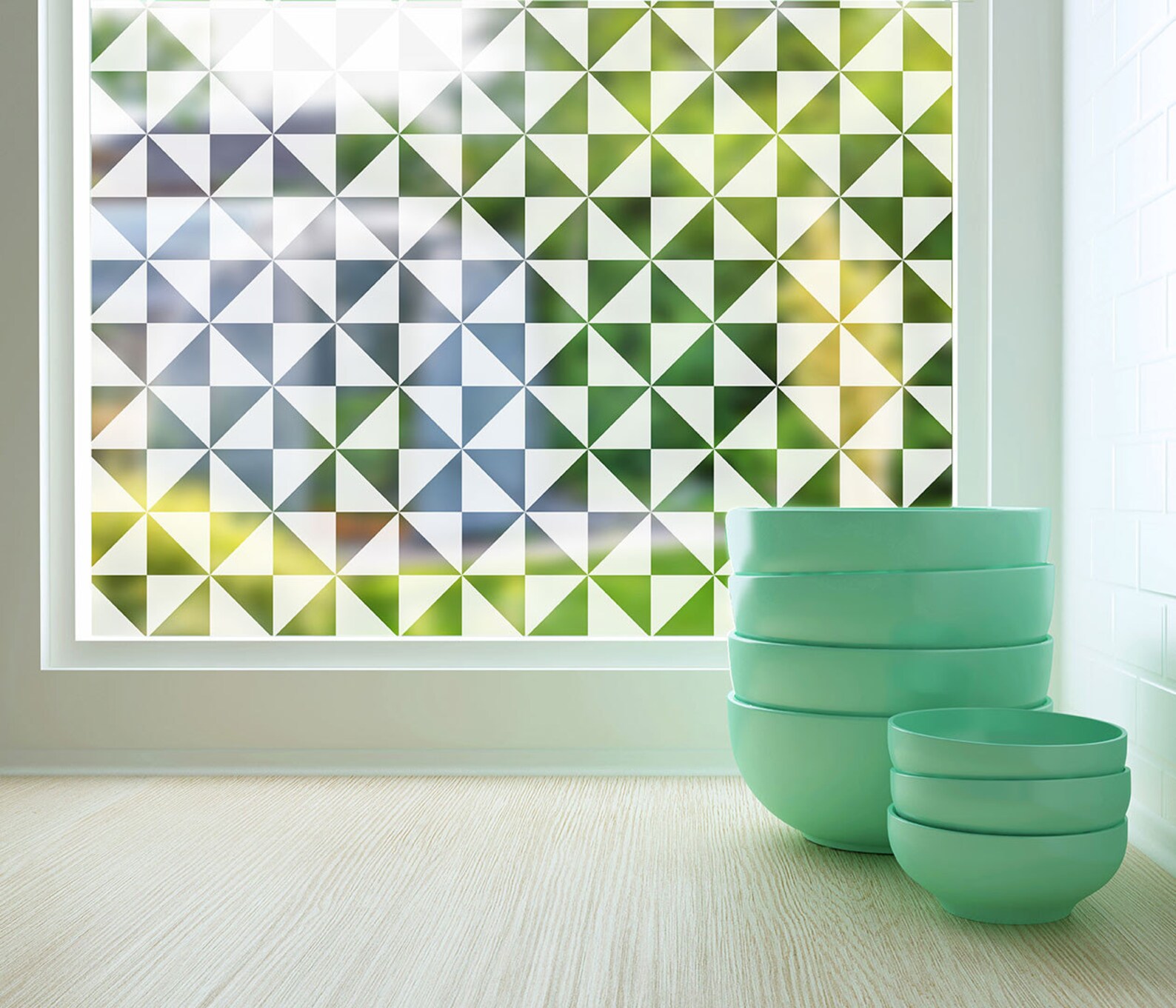 Pinwheel Sheer Window Film Standard 36 in. x 48 in | Etsy