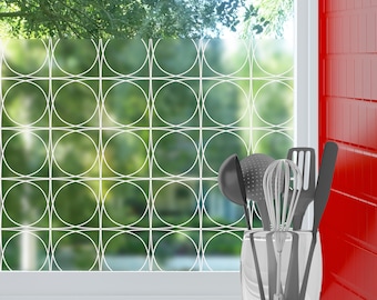 Fleur Sheer Window Film - Etsy