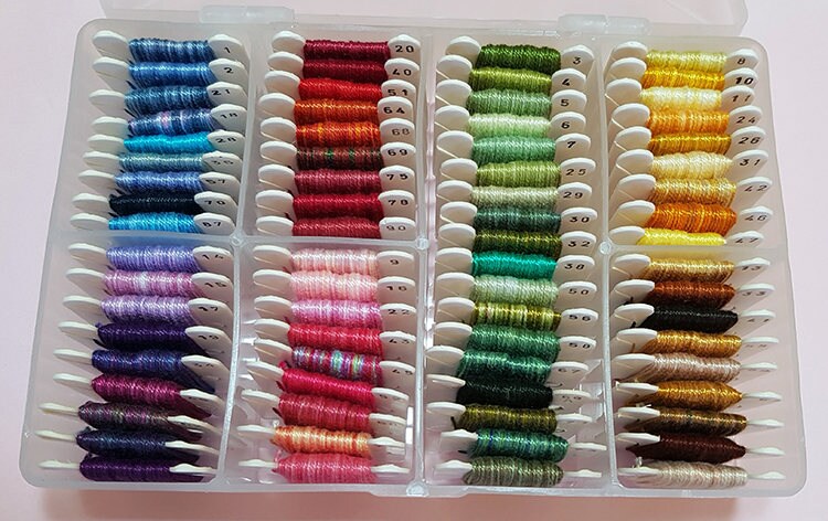 Perle Cotton Thread Box - Etsy