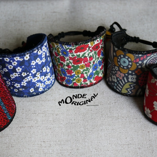 Fabric Cuff Bracelet - Etsy