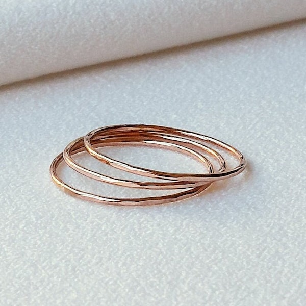 Rose Gold Ring - Etsy