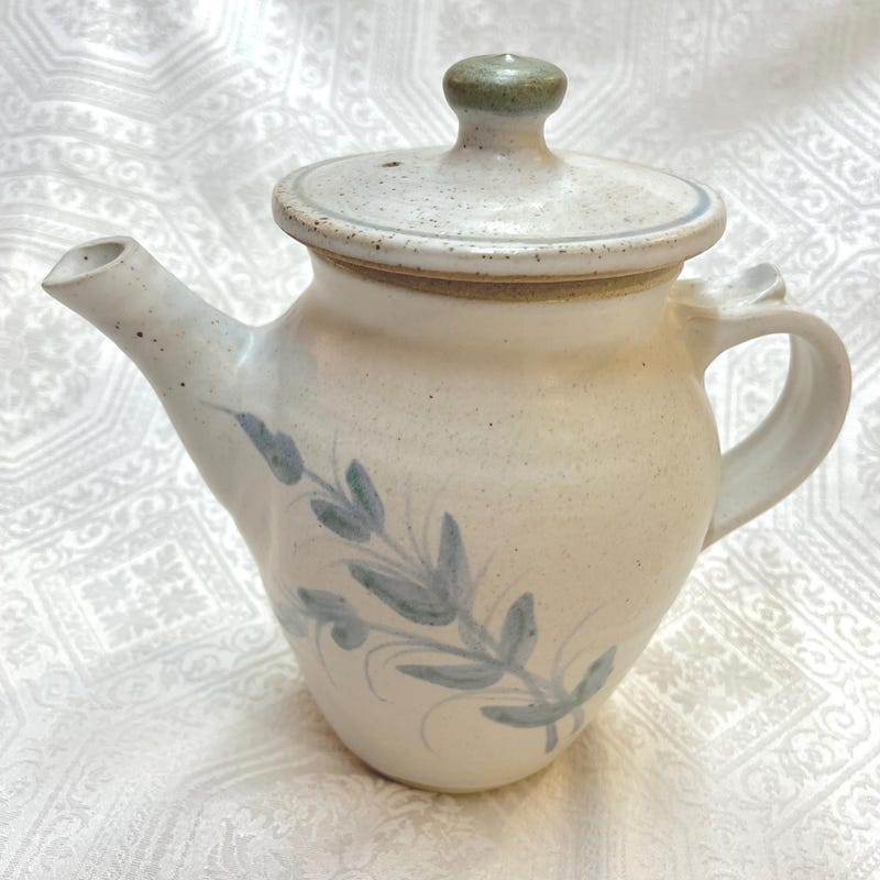 Hand Painted Tea Pot - Etsy