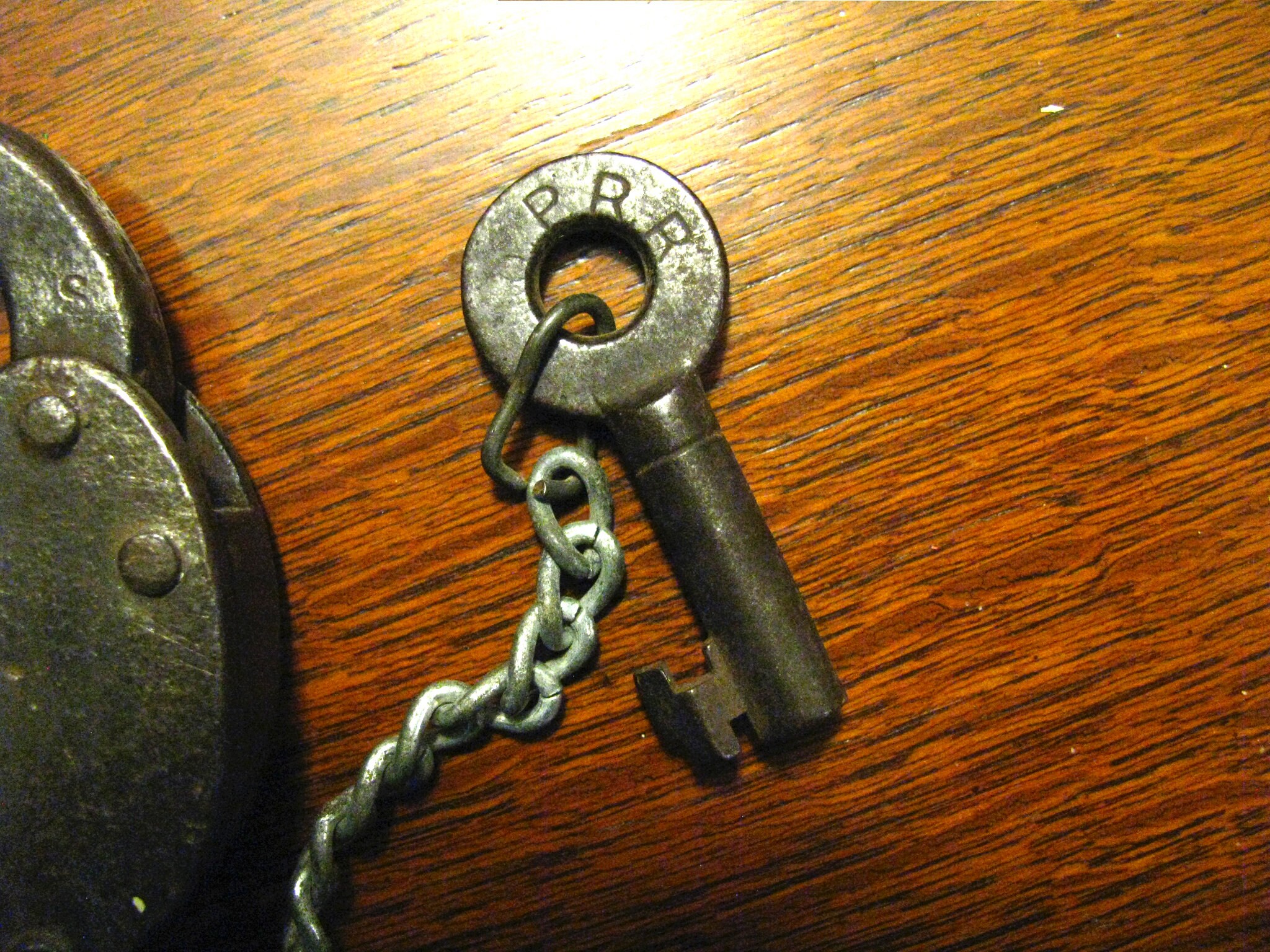 Mop RR Marked Steel Switch Lock and Key - Wilson Bohannon - Missouri ...