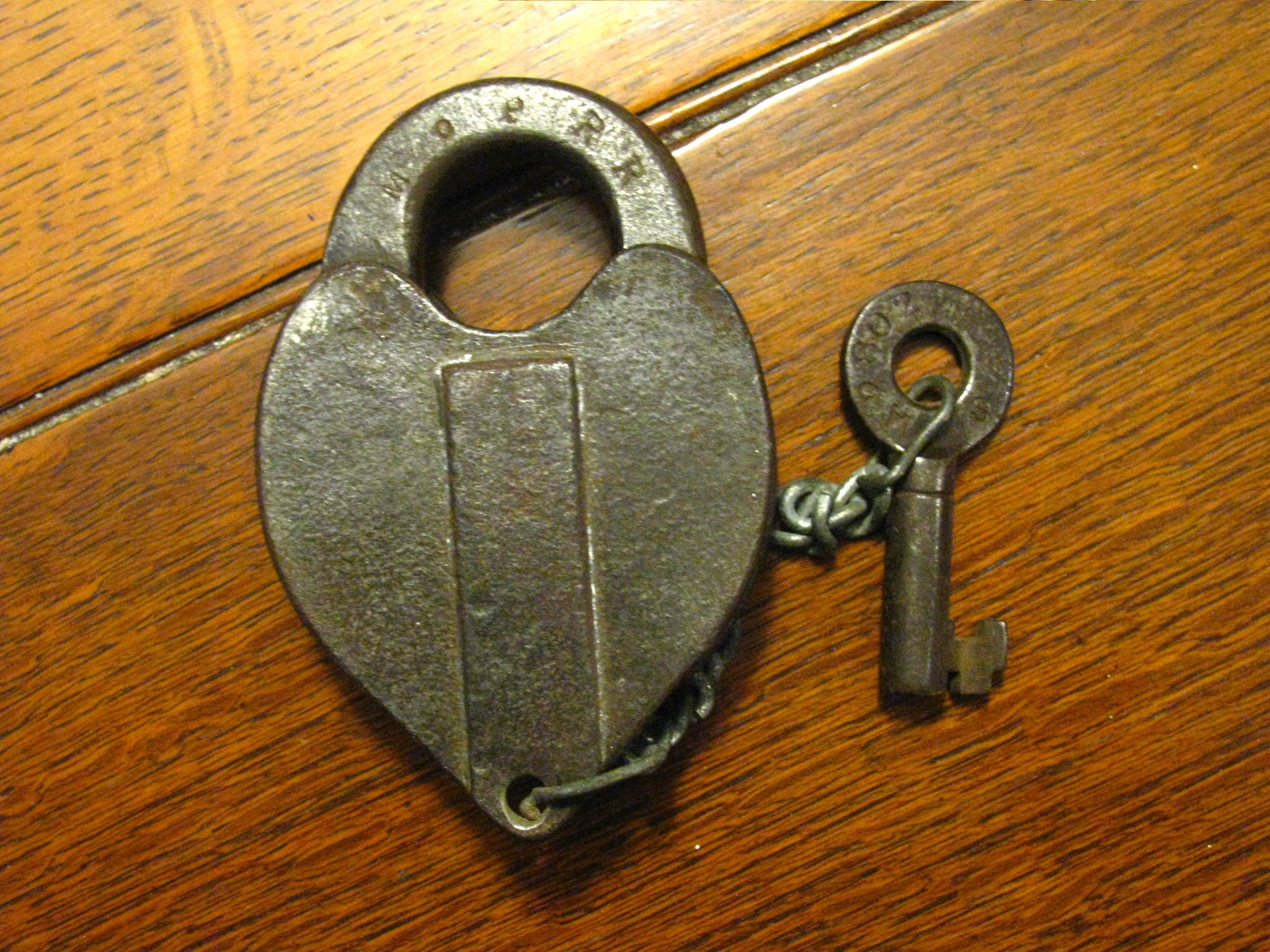 Mop RR Marked Steel Switch Lock and Key - Wilson Bohannon - Missouri ...