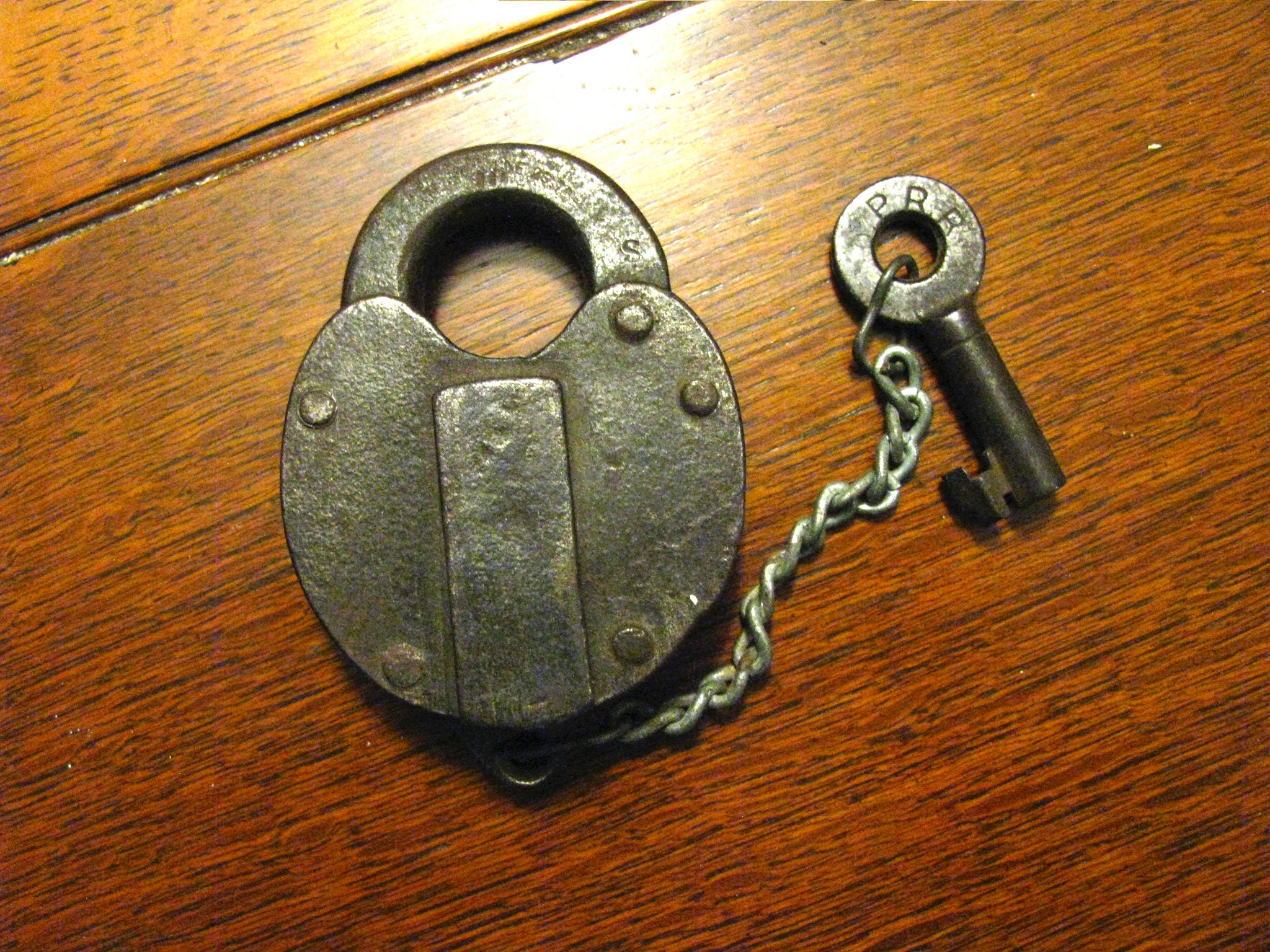 Mop RR Marked Steel Switch Lock and Key - Wilson Bohannon - Missouri ...