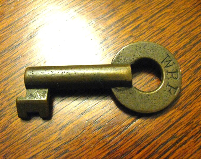 WRR Marked Brass Switch Key - Slaymaker - Wabash Railroad - Etsy