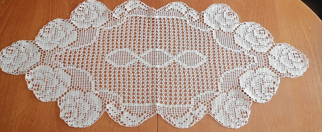 Crochet Ellipse Roses, by Hand - Etsy