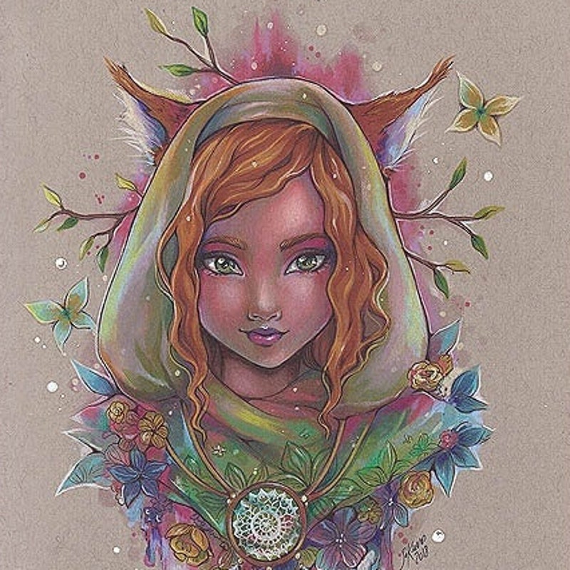 Kitsune Furry Art - Etsy