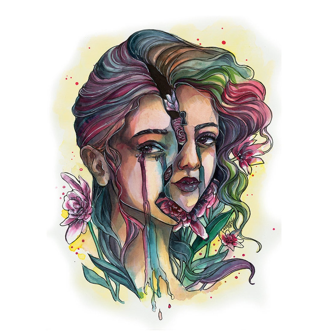 Fine ART Photo PRINT Fantasy PORTRAIT broken - Etsy