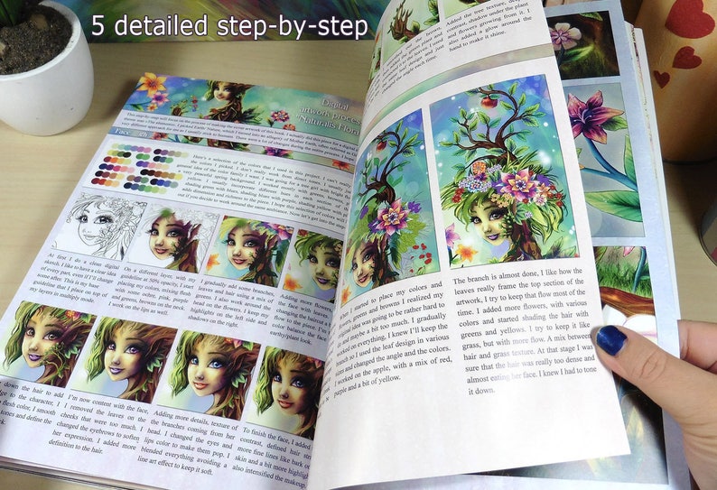 Fantasy ARTBOOK Full Color A4 8x11 Art Collection - Etsy