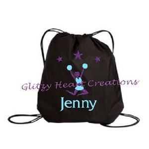 Personalized Girls Cheer Bag, Gym Bag, Girls Bag, Cheerleading Bag ...