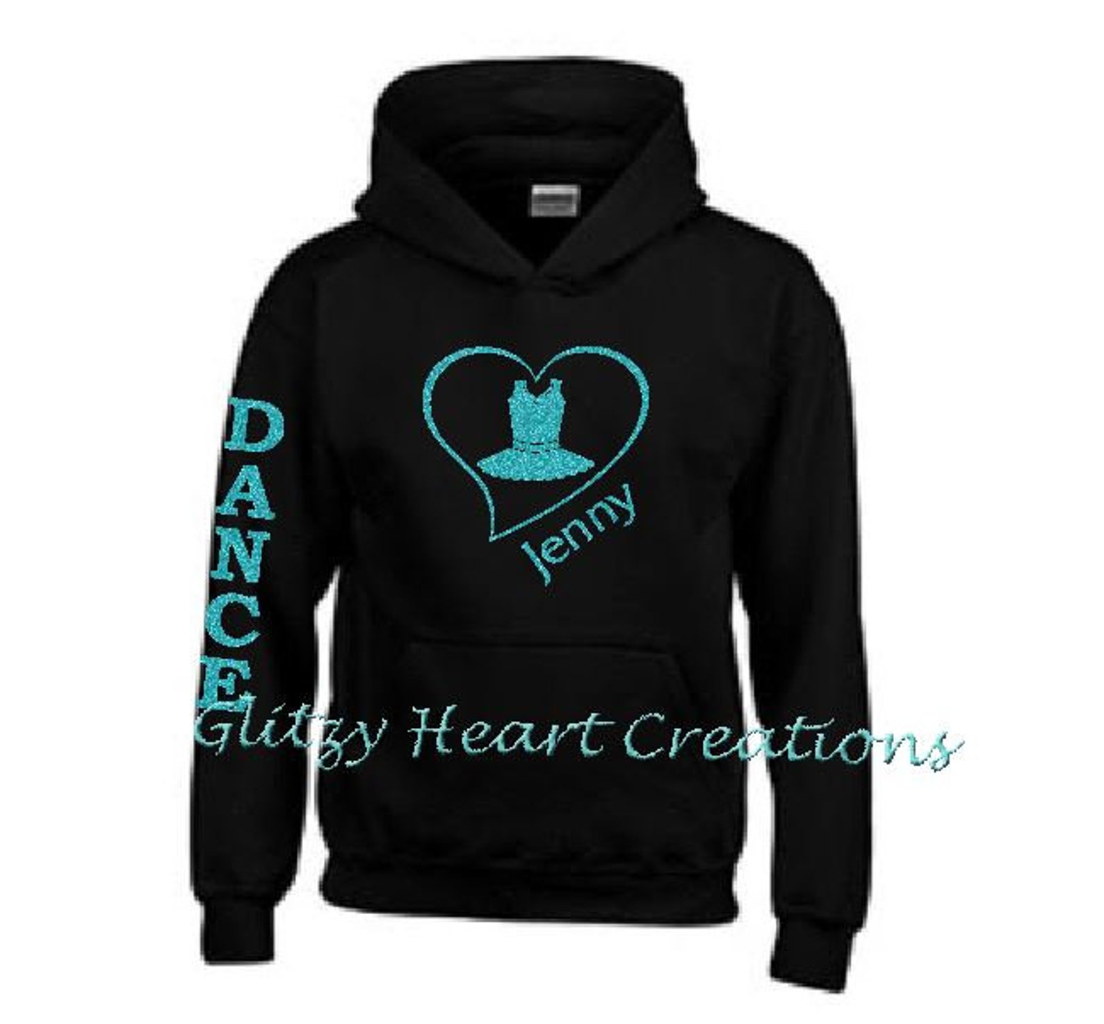 Personalized Girls Hoodie Dance Hoodie Personalised Dance | Etsy