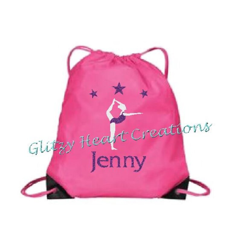 Personalized Girls Gymnast Bag, Gym Bag, Girls Bag, Gymnastics Bag ...