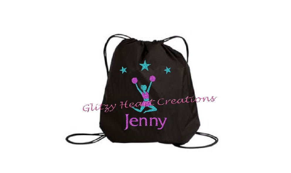 Personalized Girls Cheer Bag Gym Bag Girls Bag Cheerleading | Etsy