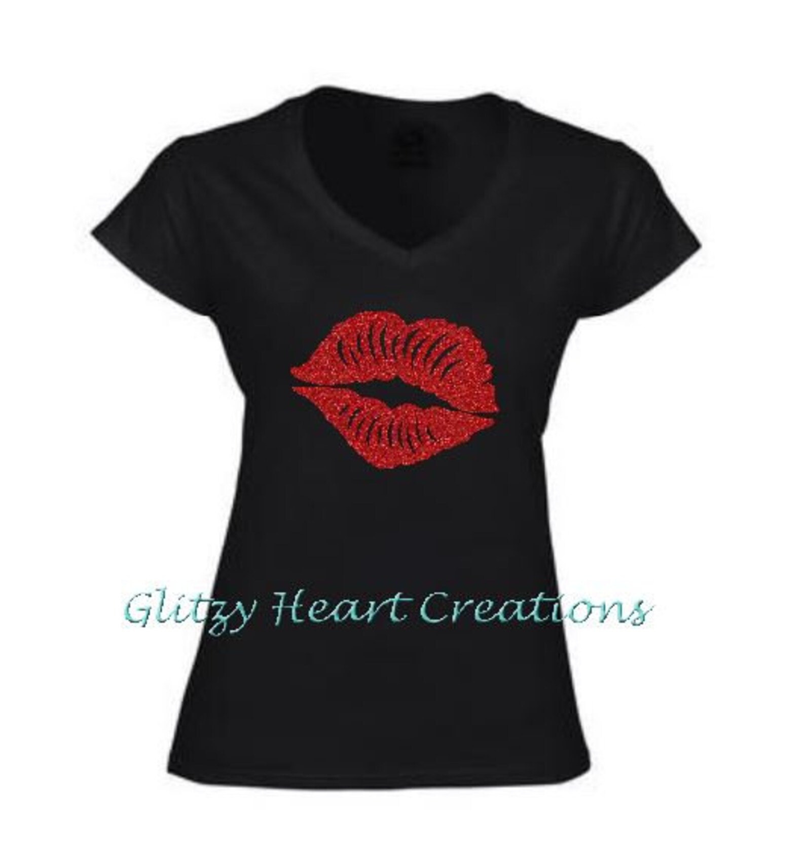 Lips Shirt Rhinestone T Shirt Rhinestone Lips Shirt Lip - Etsy